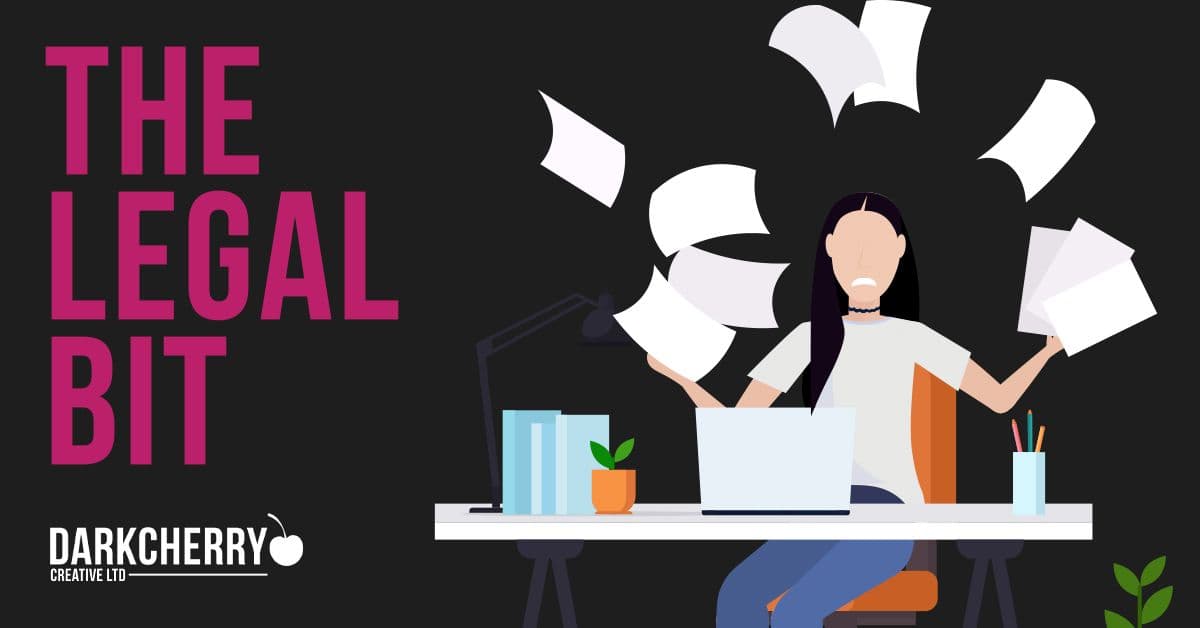 The legal bit | Dark Cherry Creative